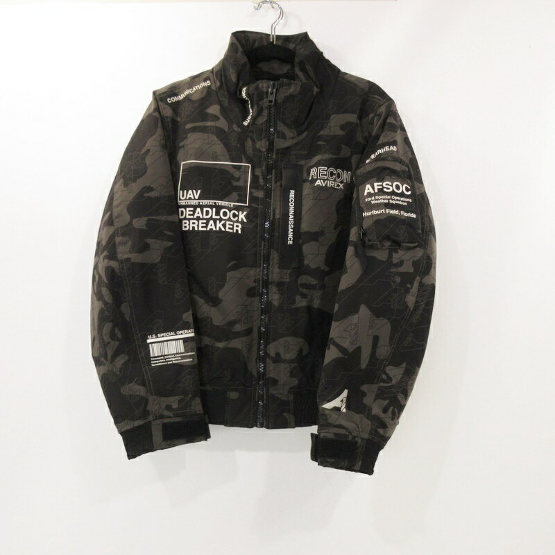 【楽天市場】【中古】AVIREX | アヴィレックス FLIGHT JACKET WEATHER WATCHER 中綿ジャケット ...