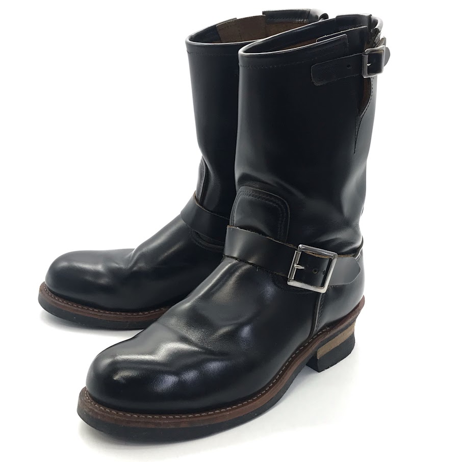 【楽天市場】【中古】RED WING | レッドウィング ENGINEER BOOTS ブーツ 9268 ブラック【倉吉店】：お宝市番館