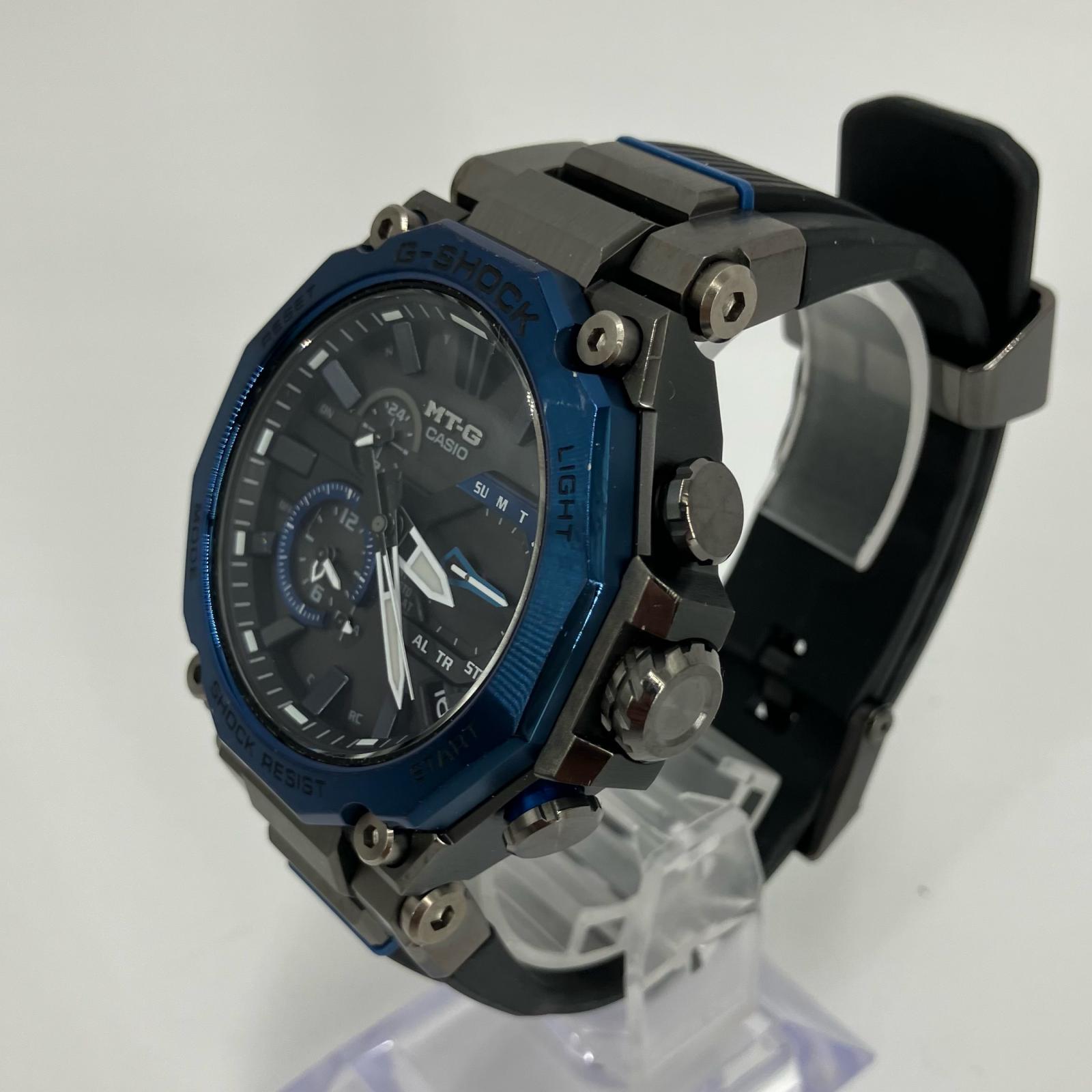 【楽天市場】【中古】G-SHOCK | ジーショック MTG-B2000 Series 腕時計 MTG-B2000B-1A2JF ブルー ...