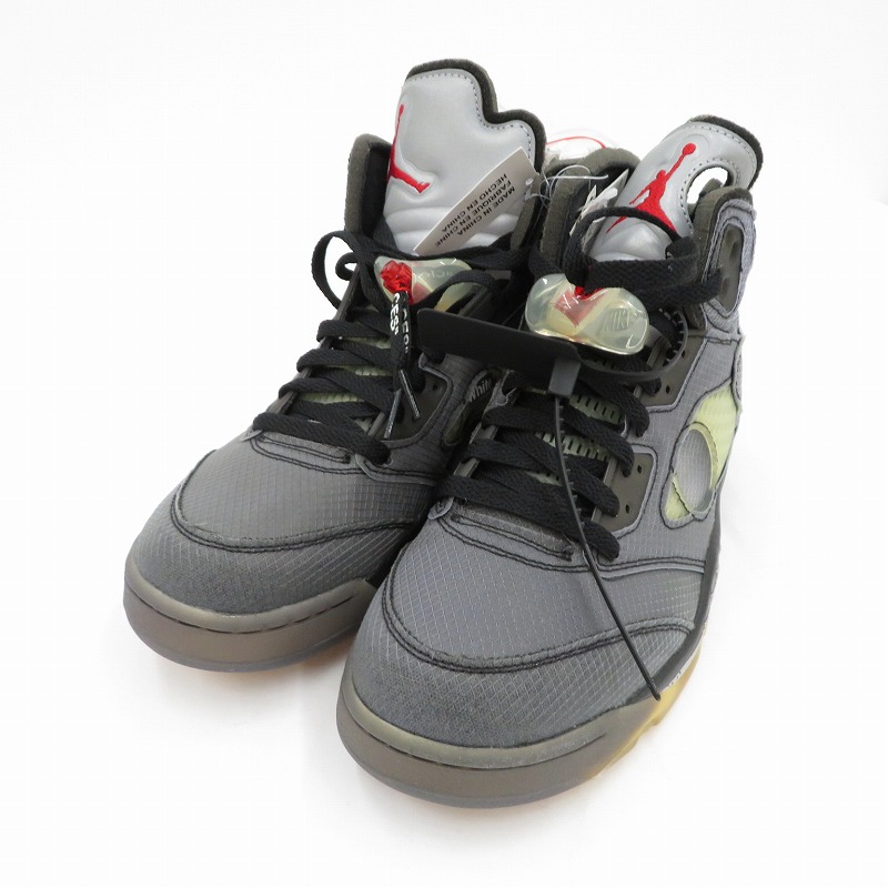 【楽天市場】【中古】NIKE | ナイキ Off-White×AJ5 'Black/Muslin/Fire Red' スニーカー CT8480 ...