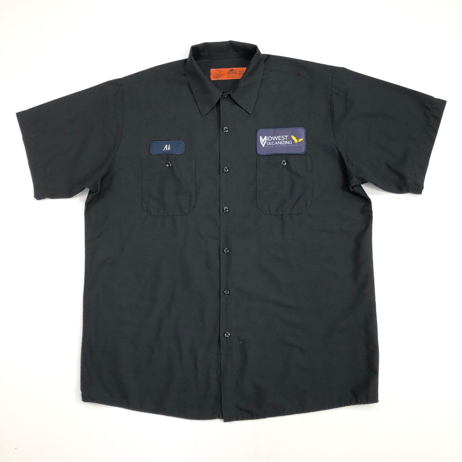 【楽天市場】【中古】RED KAP | レッドキャップ ワークシャツ 半袖シャツ ブラック サイズ：XL【加古川物流】：お宝市番館