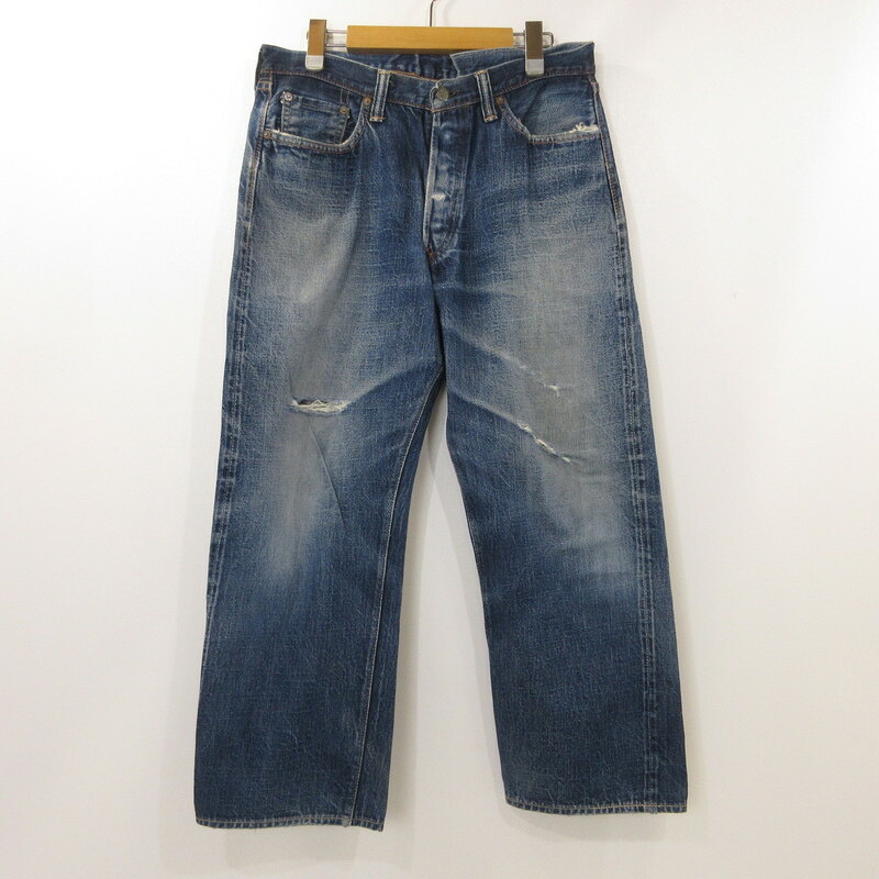 【楽天市場】【中古】FULL COUNT | フルカウント WIDE DENIM デニムパンツ 0105 旧モデル ネイビー サイズ：33 ...