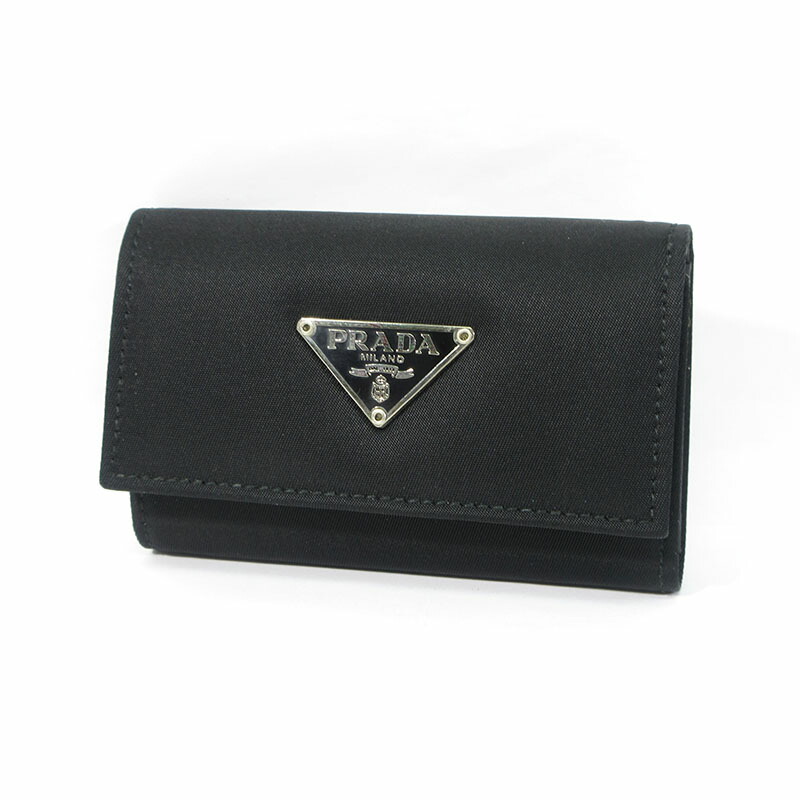 【楽天市場】【中古】PRADA | プラダ M222 PORTACHIAVI 6 GANCI テスート サフィアーノ 6連 キーケース ...