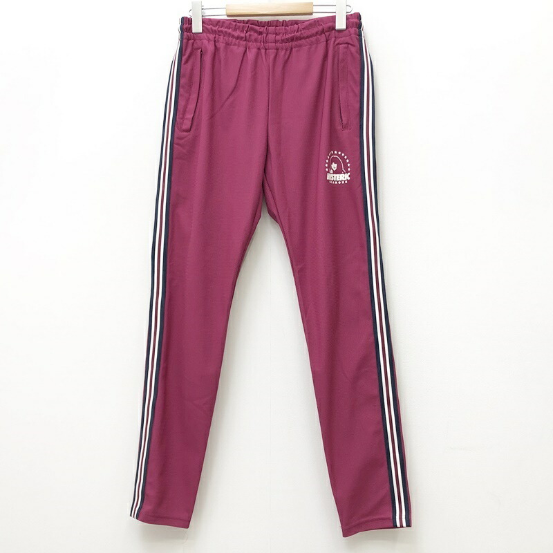 【楽天市場】【中古】HYSTERIC GLAMOUR ヒステリックグラマー トラックパンツ サイズ：M カラー：パープル 18SS ...