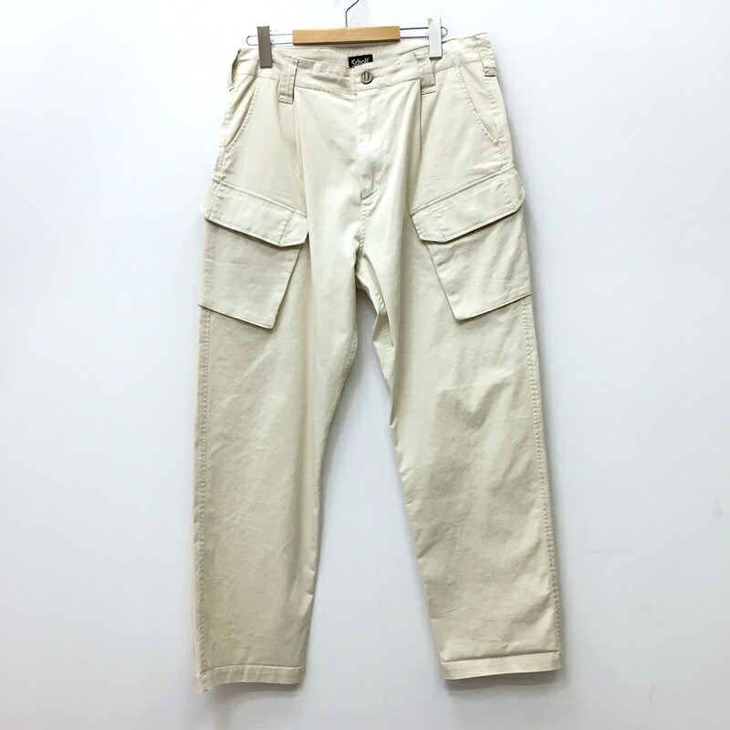 【楽天市場】【中古】SCHOTT ショット ROYAL CARGO PANTS品番:3116031 カーゴパンツ サイズ：M カラー：ホワイト ...