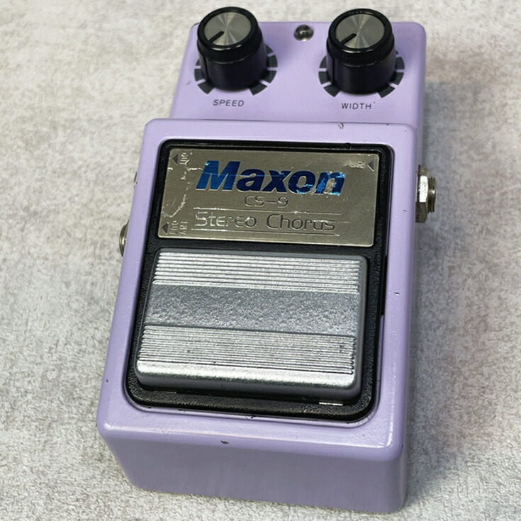 【楽天市場】Maxon / CS-9 Stereo Chorus 【中古】【used/ユーズド】【ギター/エフェクター/マクソン/コーラス ...
