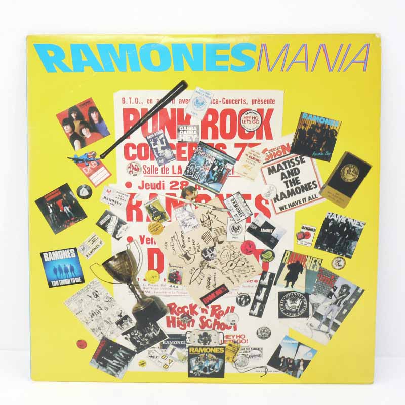 【楽天市場】【中古】RAMONESラモーンズ RAMONES MANIA アメリカ盤 25709 レコード LP【レトロ】：お宝市番館