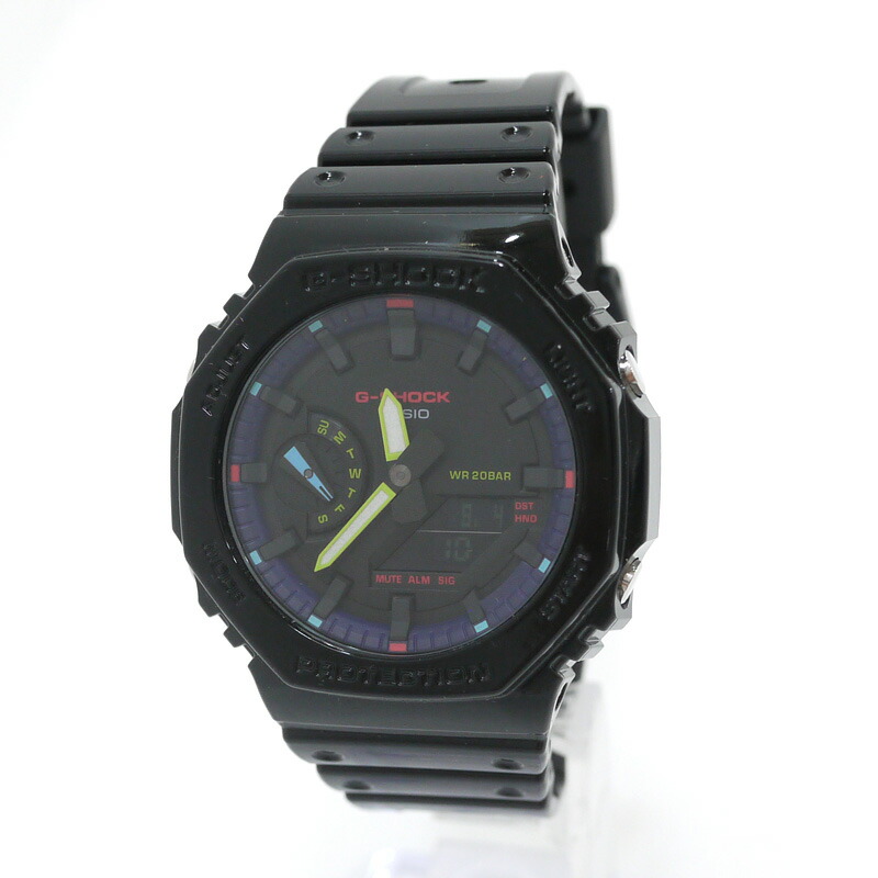 【楽天市場】【中古】CASIO｜カシオ 腕時計 G-SHOCK Gショック 海外モデル Virtual Rainbow：Gamer’s RGB ...