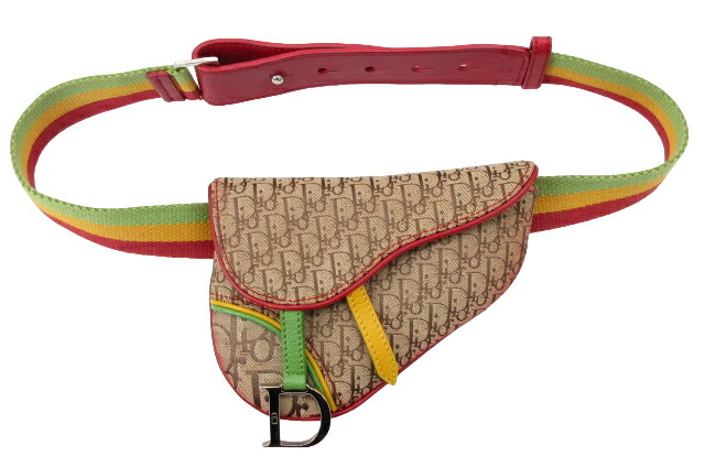 【楽天市場】【中古】Christian Dior “クリスチャンディオール” トロッター ラスタ ウエストバッグ ベルトポーチ ...