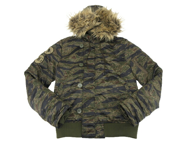 【楽天市場】【中古】HYSTERIC GLAMOUR “ヒステリックグラマー” PRIMALOFT N-2B プリマロフト ミリタリー フライトジャケット 4AB-1323 サイズL ...