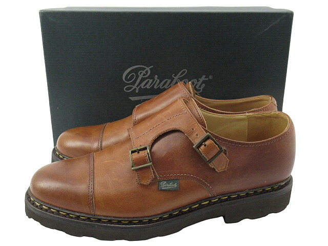 【楽天市場】【中古】Paraboot “パラブーツ” WILLIAM MARRON ウィリアム マロン ダブルモンクストラップ ドレスシューズ ...