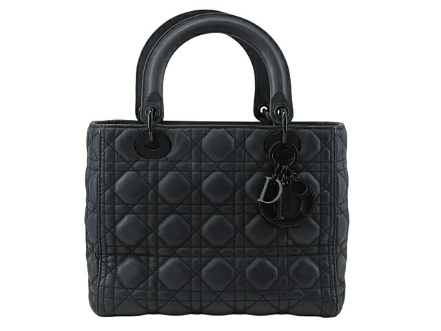 【楽天市場】【中古】Christian Dior “クリスチャン ディオール” レディディオール ミディアム カナージュ カーフスキン トート ...