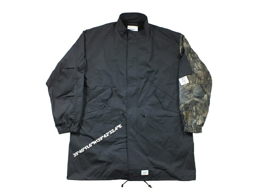 【楽天市場】【中古】WTAPS W51 / JACKET. COTTON. WEATHER 20SS "ダブルタップス コットンウェザー フィッシュテール ジャケット"【都城店】：FIVE MALL