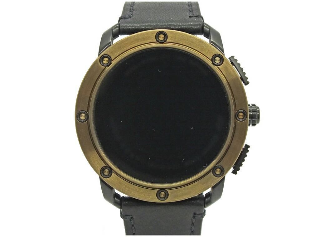 【楽天市場】【中古】DIESEL Smartwatch AXIAL DZT2016 "ディーゼル スマートウォッチ ブラック 腕時計/ウォッチ ...