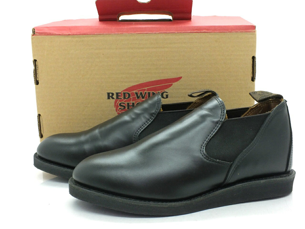 【楽天市場】【中古】RED WING POSTMAN ROMEO 9198 26cm "レッドウィング ポストマン ロメオ ブラック"【都城店 ...