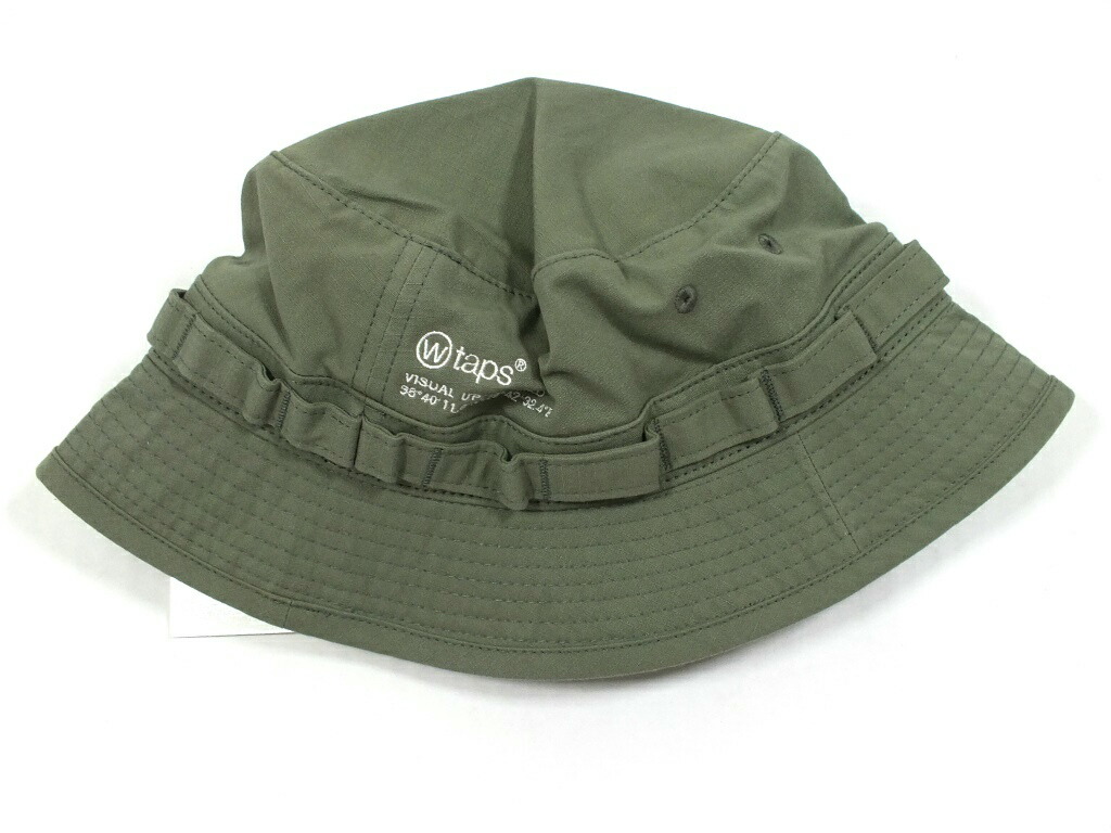 【楽天市場】【未使用】WTAPS JUNGLE 02 HAT 231HCDT-HT19 "ダブルタップス ジャングル ハット/帽子 オリーブ ...