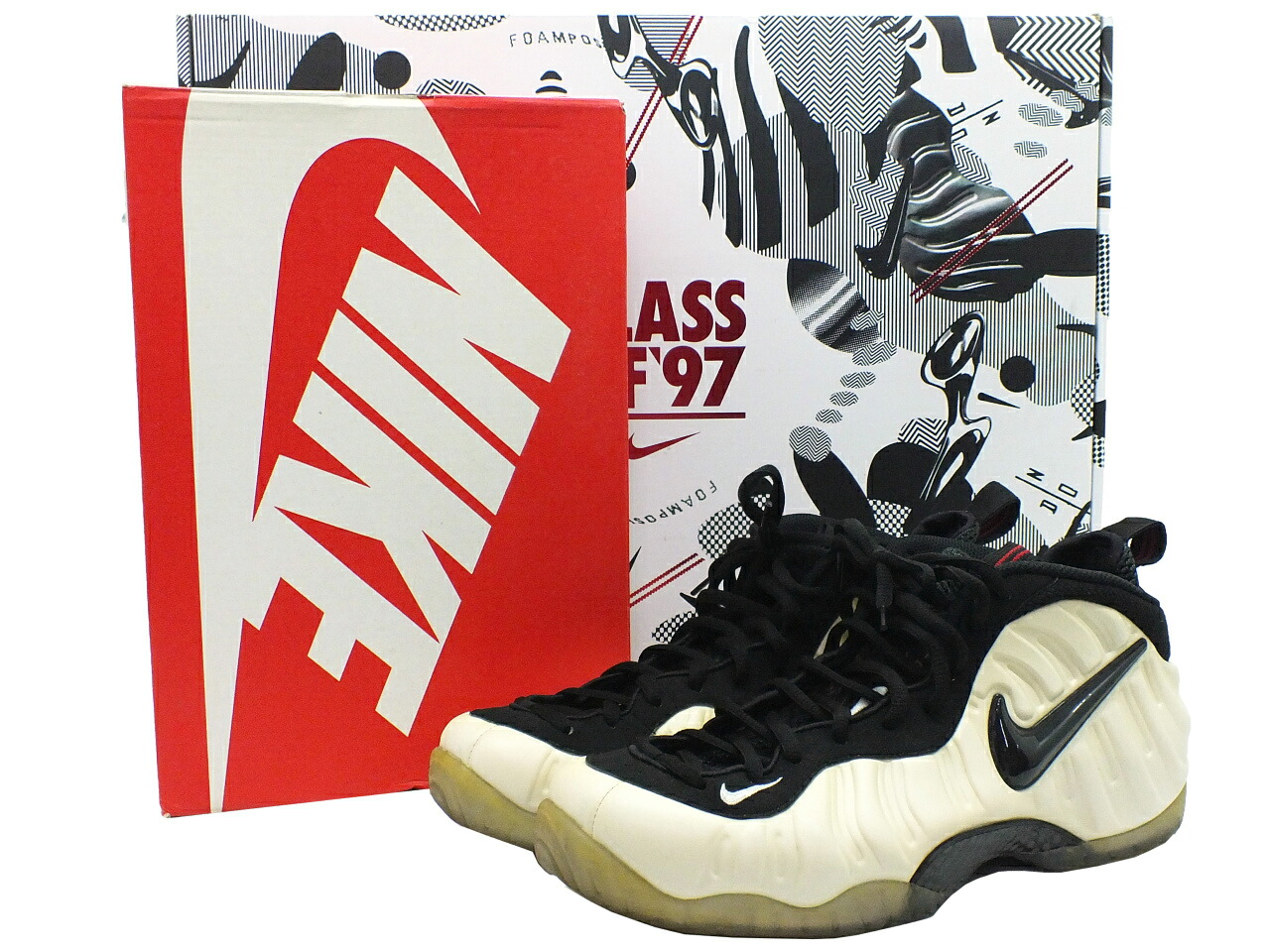 【楽天市場】【中古】NIKE AIR FOAMPOSITE PRO "CLASS OF 97 PACK" 624041-100 29cm ...
