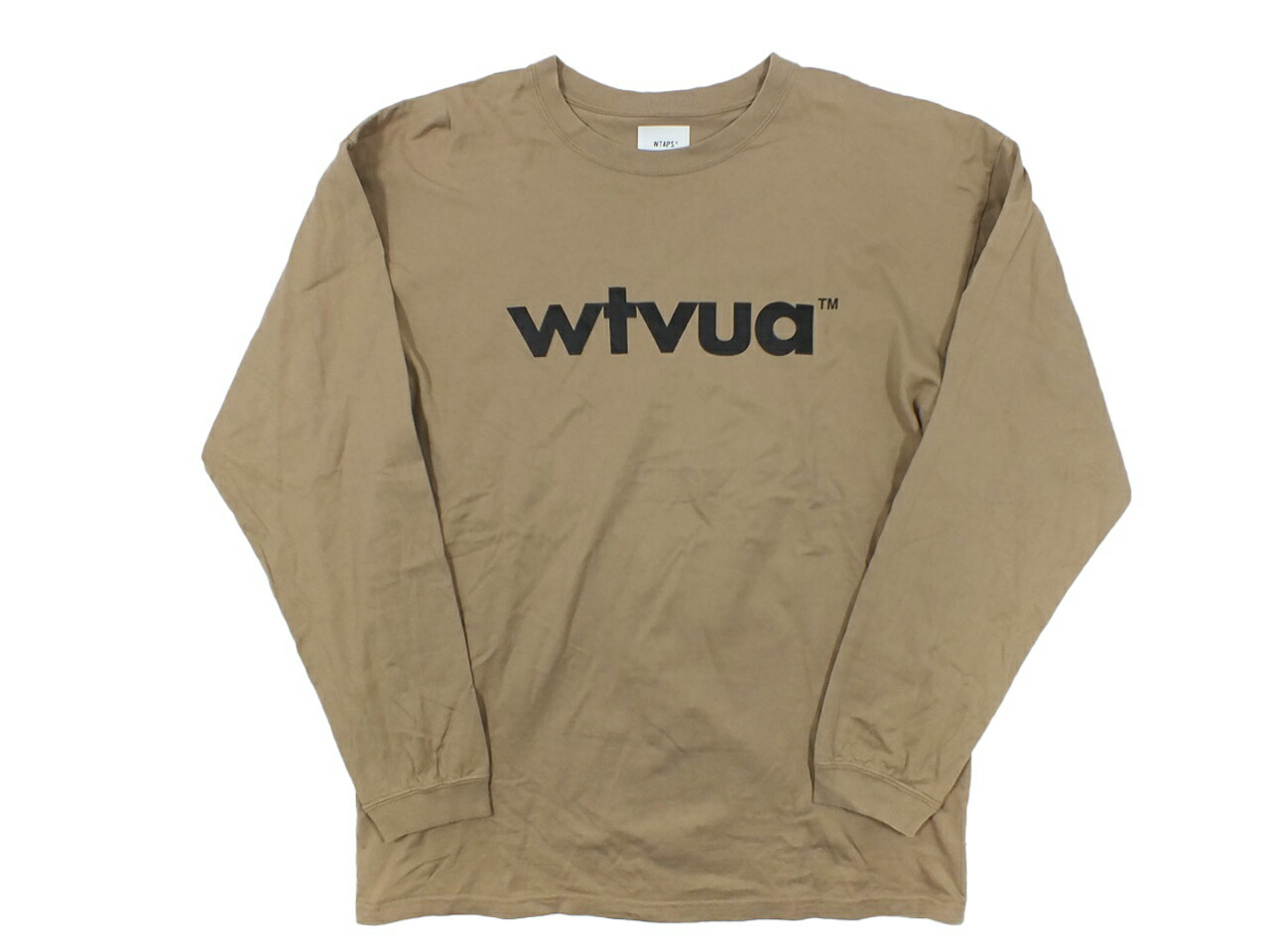 【楽天市場】【中古】WTAPS WTVUA URBAN TERRITORY L/S TEE "ダブルタップス ロゴプリント 長袖 Tシャツ ...