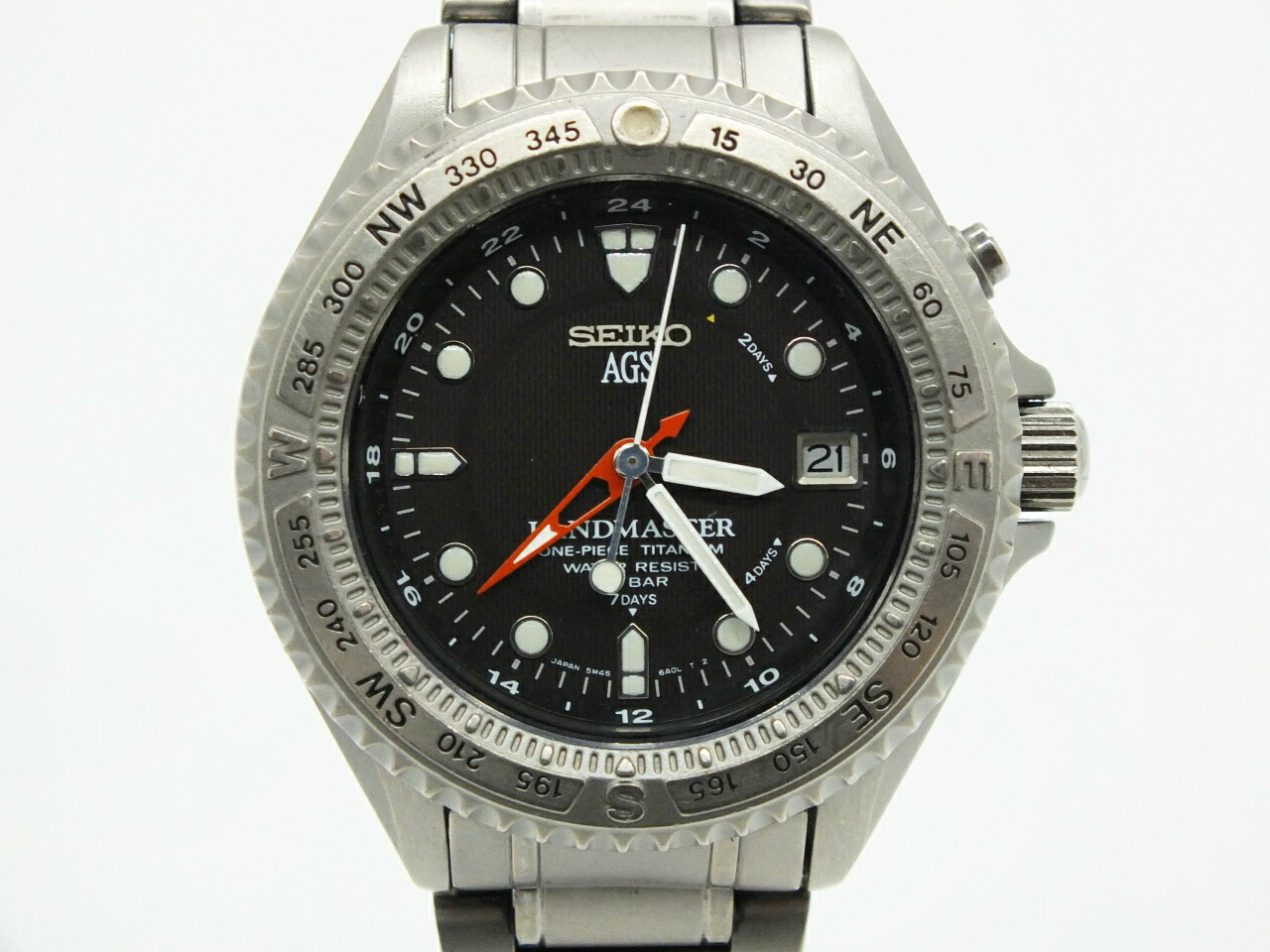 【楽天市場】【中古】SEIKO ランドマスター 5M45-6A01 "セイコーメンズ 腕時計 ウォッチ"【都城店】：FIVE MALL