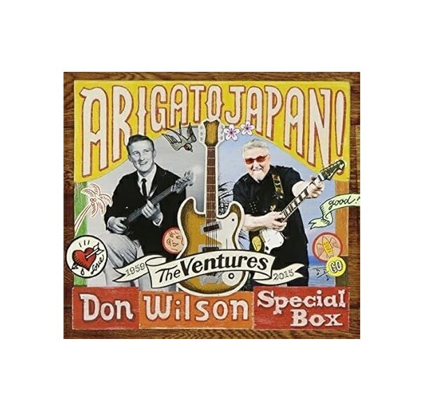 【楽天市場】【中古】【店頭併売品】アリガト ジャパン! ドン・ウィルソン・スペシャル・ボックスベンチャーズ CD 洋楽 The ...