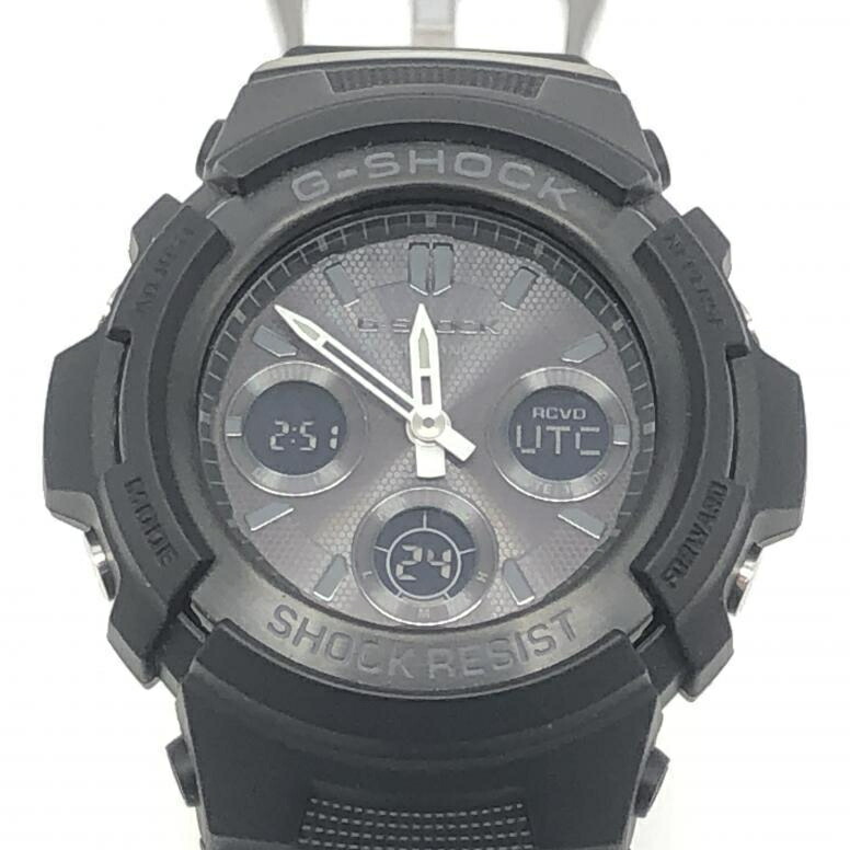 【楽天市場】【中古】CASIO G-SHOCK AWG-M100B 腕時計 ブラック カシオ ジーショック[10]：お宝創庫