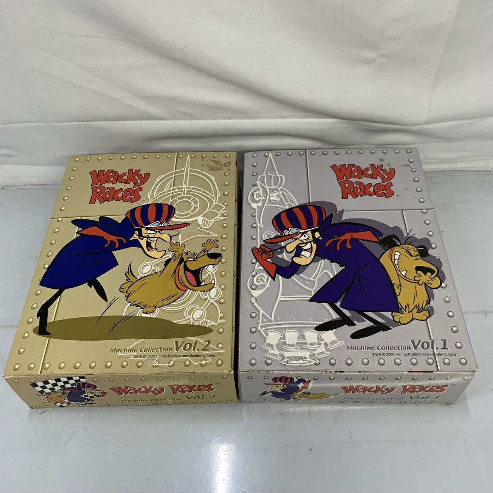 【楽天市場】【中古】開封・箱汚)Wacky Races Machine Collection Vol.1・2[91]：お宝創庫