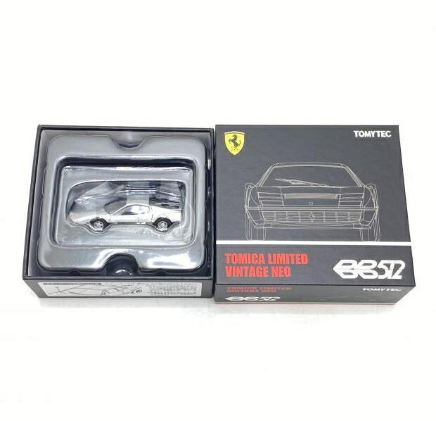 【楽天市場】【中古】【開封】トミーテック 1/64 LV-NEO フェラーリBB512(銀) トミカリミテッドヴィンテージNEO ミニカー ...