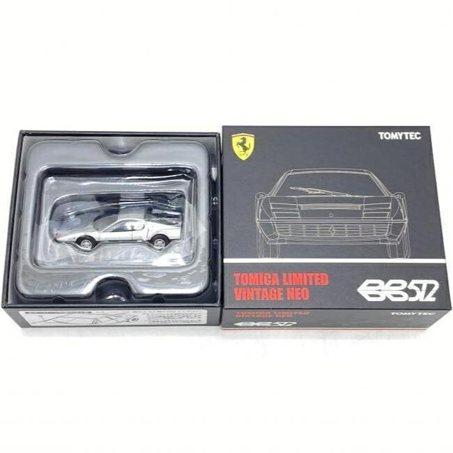【楽天市場】【中古】【開封】トミーテック 1/64 LV-NEO フェラーリBB512(銀) トミカリミテッドヴィンテージNEO ミニカー ...