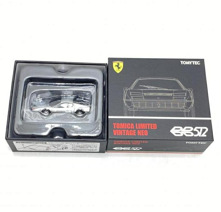 【楽天市場】【中古】【開封】トミーテック 1/64 LV-NEO フェラーリBB512(銀) トミカリミテッドヴィンテージNEO ミニカー ...
