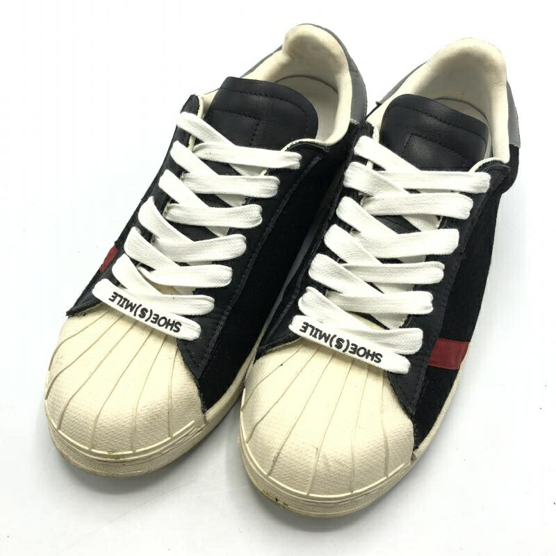【楽天市場】【中古】SHOE SMILE ローカットスニーカー TWOFACE×C S F 25cm ブラック ホワイト[10]：お宝創庫