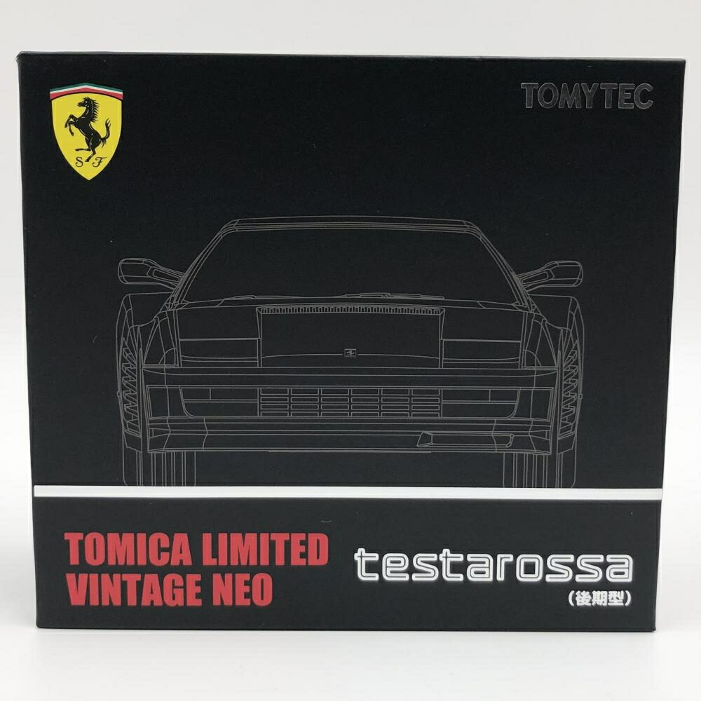 【楽天市場】【中古】開封 トミーテック トミカリミテッドヴィンテージNEO TLV-NEO 1/64 フェラーリ テスタロッサ (黒) 後期型[17]：お宝創庫