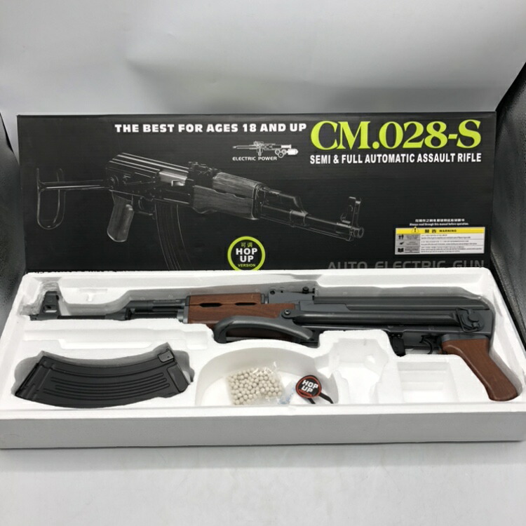 【楽天市場】【中古】18歳以上 UFC CM028 AK47 フェイクウッド 電動ガン[70]：お宝創庫