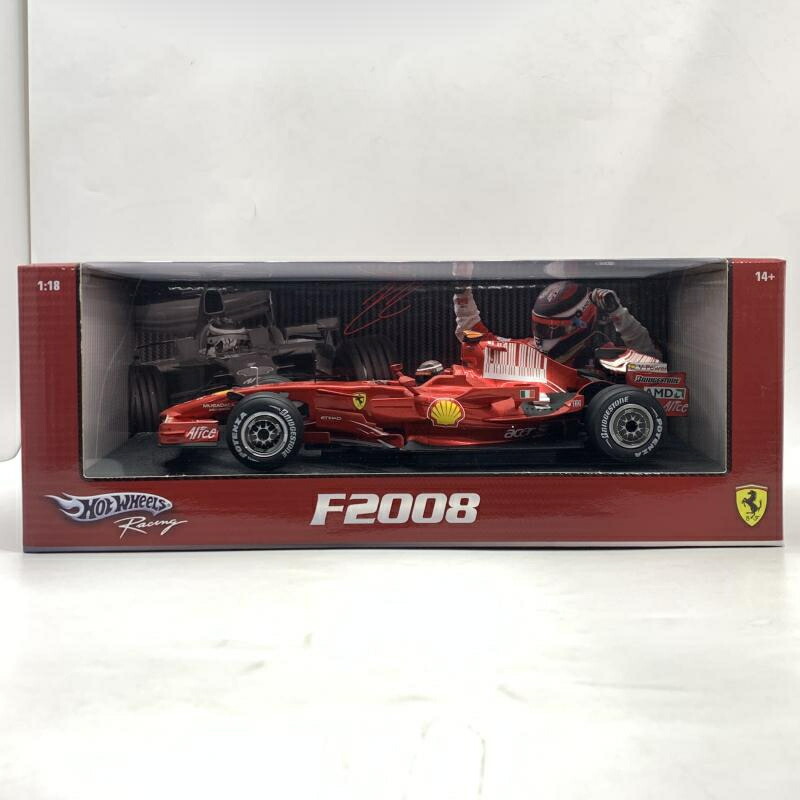 【楽天市場】【中古】マテル 1/18 フェラーリ F2008 Shell #1 キミ・ライコネン (レッド) 「Hot Wheels ...