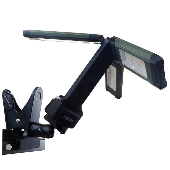 【楽天市場】SK11 充電式 リーフライト クリップ SLL-20W-CP：農薬・資材・農機のおてんとさん