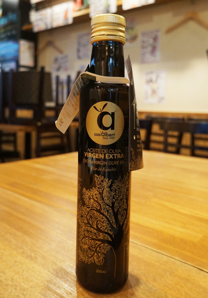 【楽天市場】エキストラバージンオリーブオイル カサ アルバート DOP 250ml スペイン産 酸度0.3%以下（常温）：男の台所