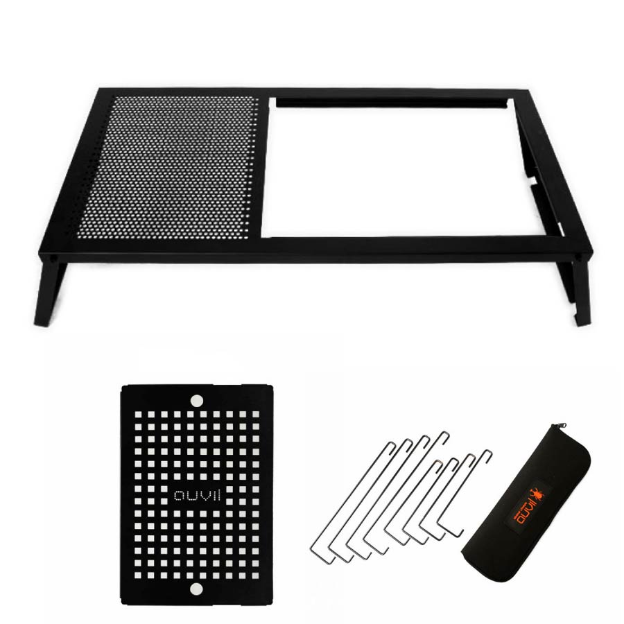 【楽天市場】オーヴィル auvil ラウンジツインテーブルセット AVL-LTWIN-001折り畳み スチール ブラック：OTONA ...