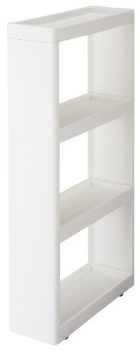 【楽天市場】ライクイット like-it ワゴン サイドオープンワゴン 4段 スリム ホワイト：OTOストア