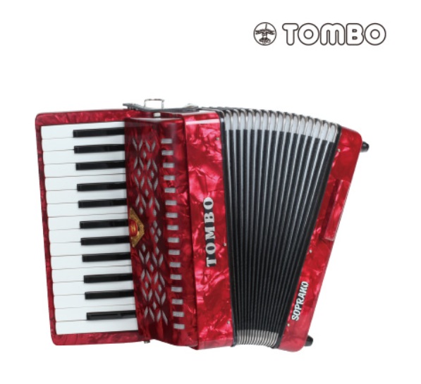 【楽天市場】トンボ合奏用アコーディオン TB-27S 27鍵/f1～g3 音手箱：音手箱