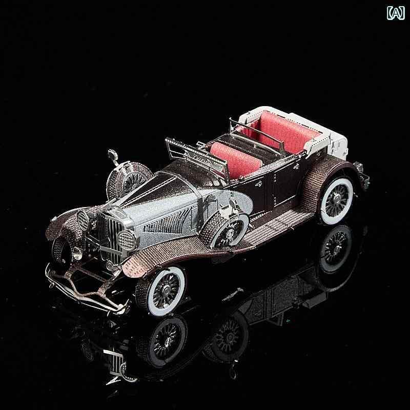 【楽天市場】立体 パズル 大人 3d メタル 金属 DIY 車 1935 デュー センベルグ 1934 パッカード12型 クラシックカー 趣味 模型 おもちゃ 工作 クラフト キット 工具し ...