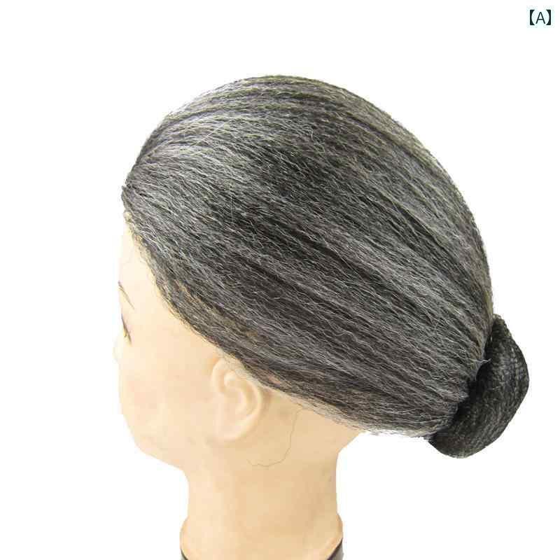 【楽天市場】かつら ウィッグ おばあちゃん 小道具 頭飾り 衣装 仮装 コスプレ パフォーマンス 演劇 ハロウィン 老人 仲人 お団子 ...