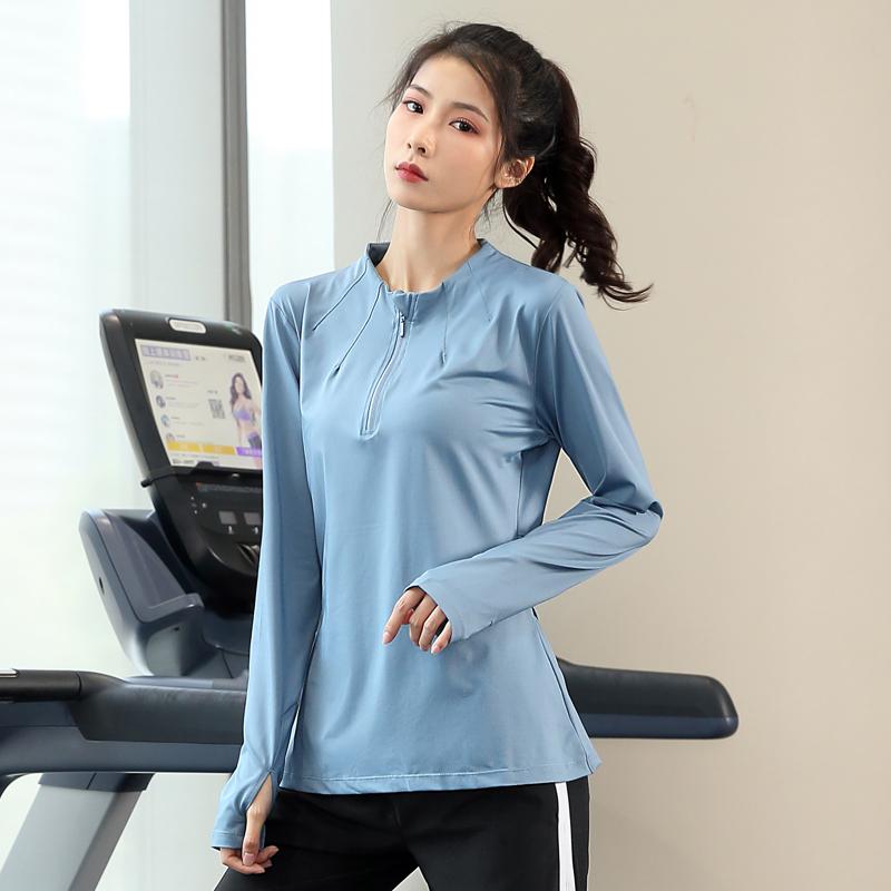 【楽天市場】フィットネスウェア レディース スポーツ 運動 秋冬 大きいサイズ 速乾 Tシャツ トップス ヨガ 長袖 Tシャツ ジャケット：お ...