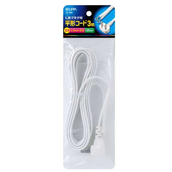 【楽天市場】【ELPA】3MLP付12A LC-30H：おうちまわり 楽天市場店