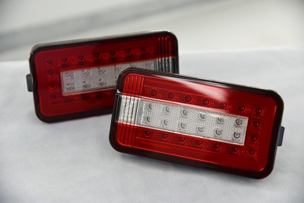 【楽天市場】キャリイDA16 フルLED TRUCKER レッドクリア ストリームモデル [60サイズ]：アウトクラスカーズ楽天市場店