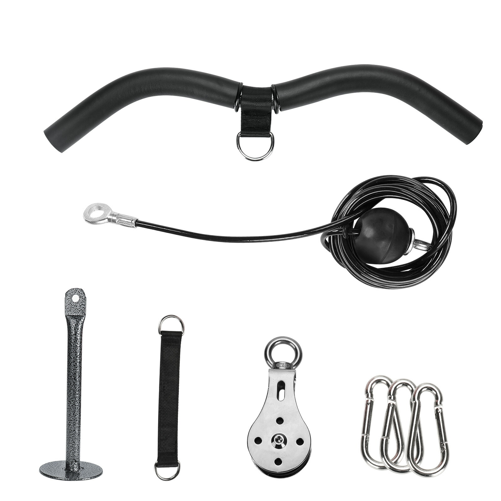 楽天市場】ケーブルマシン プーリー ラットプルダウン 自宅、OVTSPO