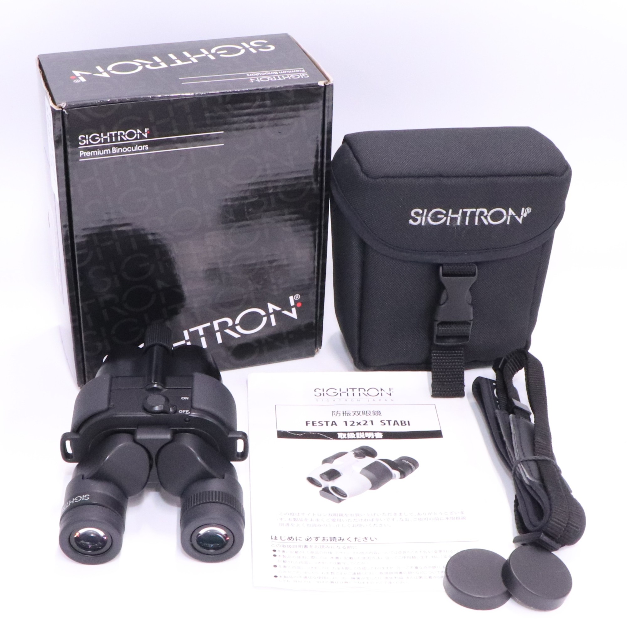【楽天市場】[中古] 【C:ラバー部分に剥がれ】 【251760s】 [倍率12倍]サイトロン 防振双眼鏡 FESTA 12x21 STABI festa1221-stabi-bk[可(C ...