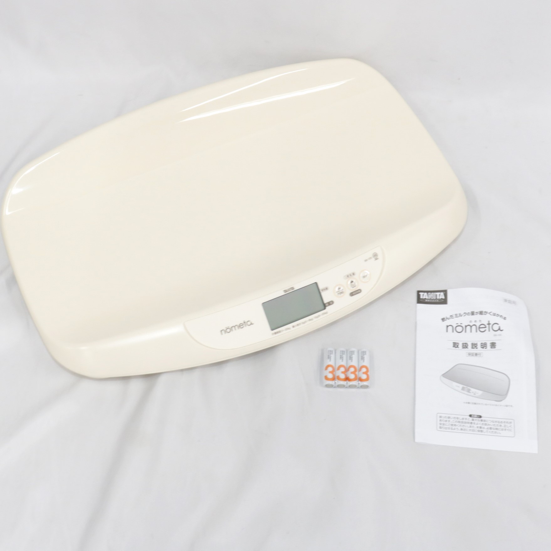 【楽天市場】[中古] タニタ nometa BB-105 授乳量機能付ベビースケール bb-105 bb-105[可(C)]：レンティオ アウトレット