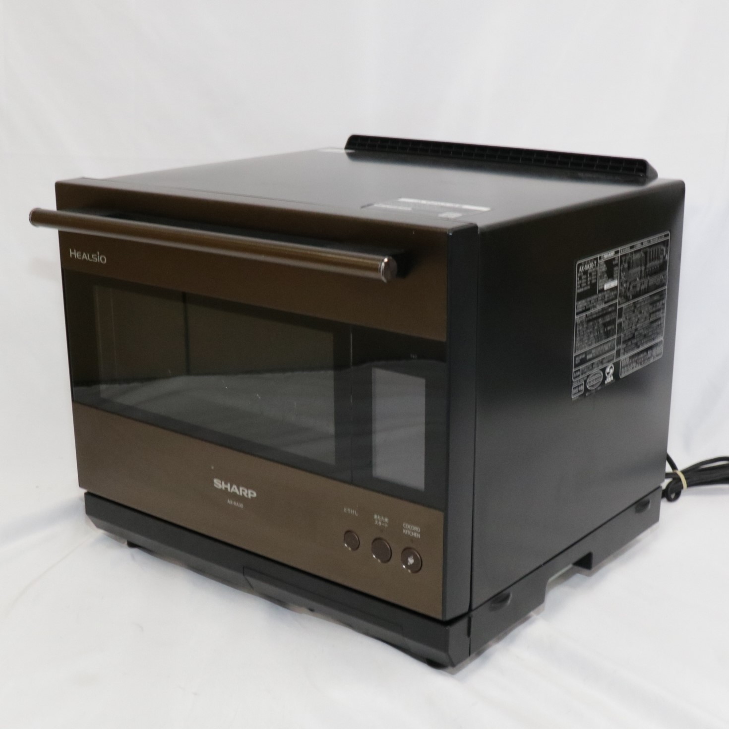 【楽天市場】[中古] [30L]シャープ ウォーターオーブン ヘルシオ AX-XA30 オーブンレンジ ax-xa30-t ax-xa30-t[可(C)]：レンティオ アウトレット