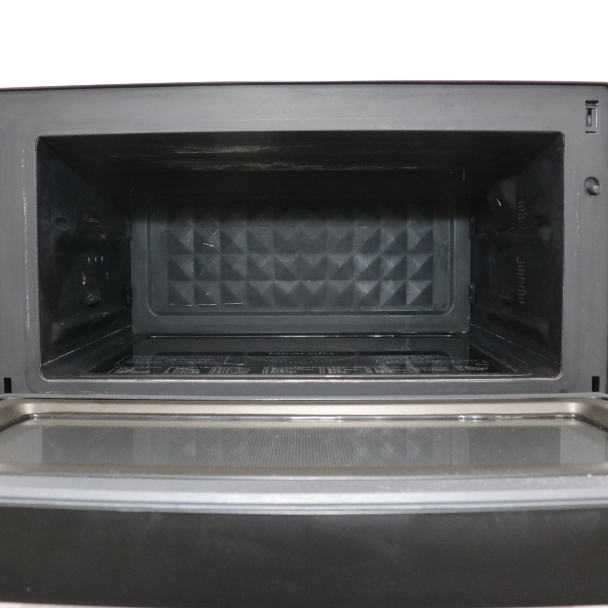 【楽天市場】[ジャンク] [22L]シャープ ウォーターオーブン ヘルシオ AX-UA30 オーブンレンジ ax-ua30-bブラック [難あり(D)]：レンティオ アウトレット