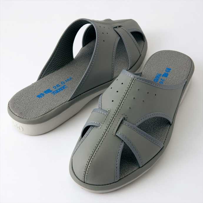 【楽天市場】AITOZ (アイトス) 制電スリッパ グレー 59705 204 2009 メンズ シューズ：スポーツショップ グラスホッパー