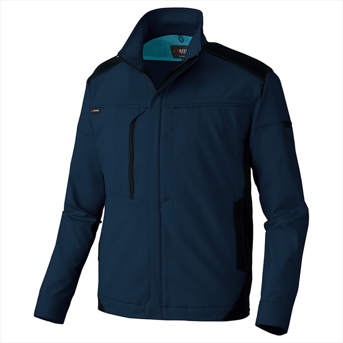 【楽天市場】アイトス AITOZ 長袖ブルゾン（男女兼用） ユニセックス 2401 008.ネイビー：スポーツショップ グラスホッパー